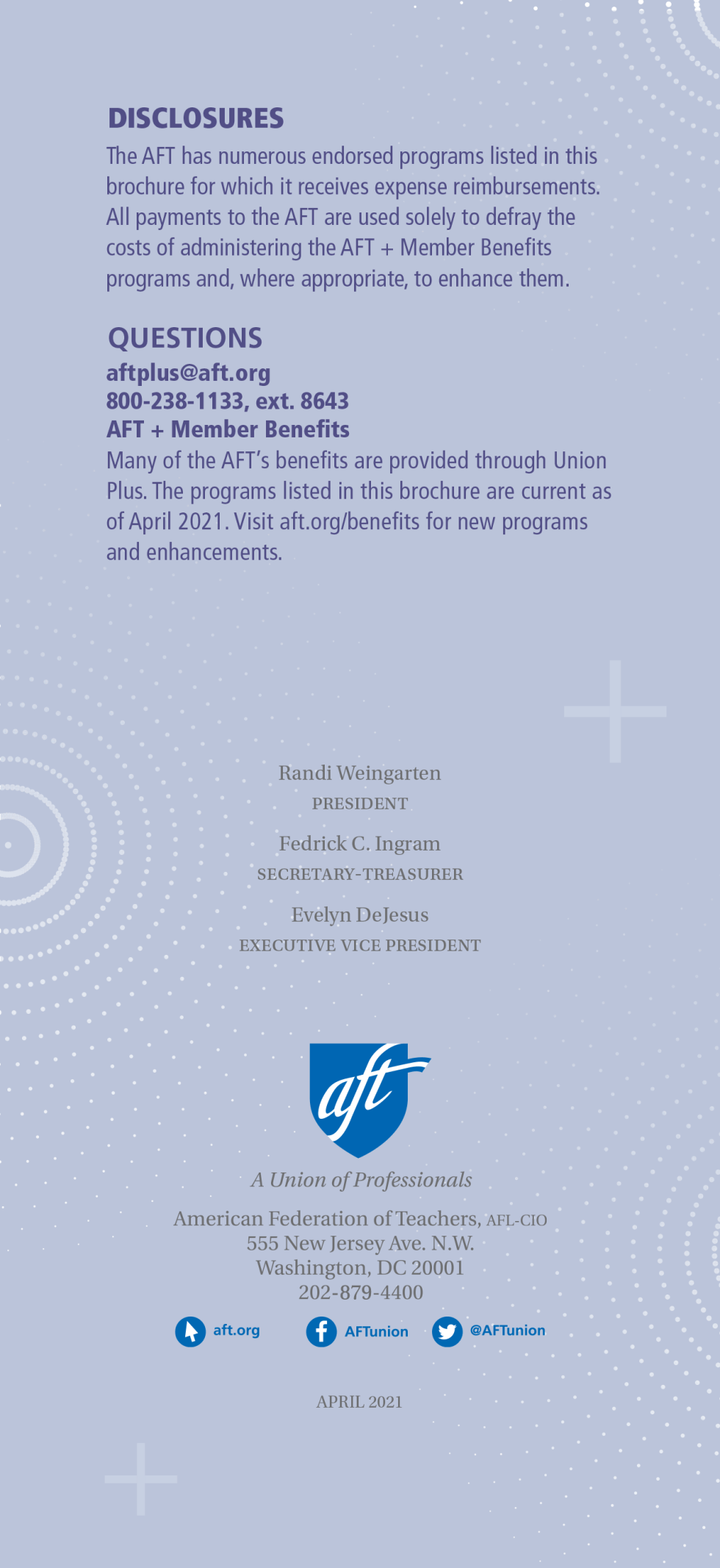AFT Academics - Member Benefits
